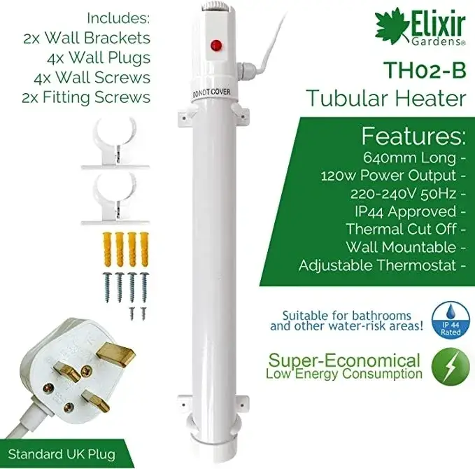 Buy Grow tent tube heater - Spore Buddies