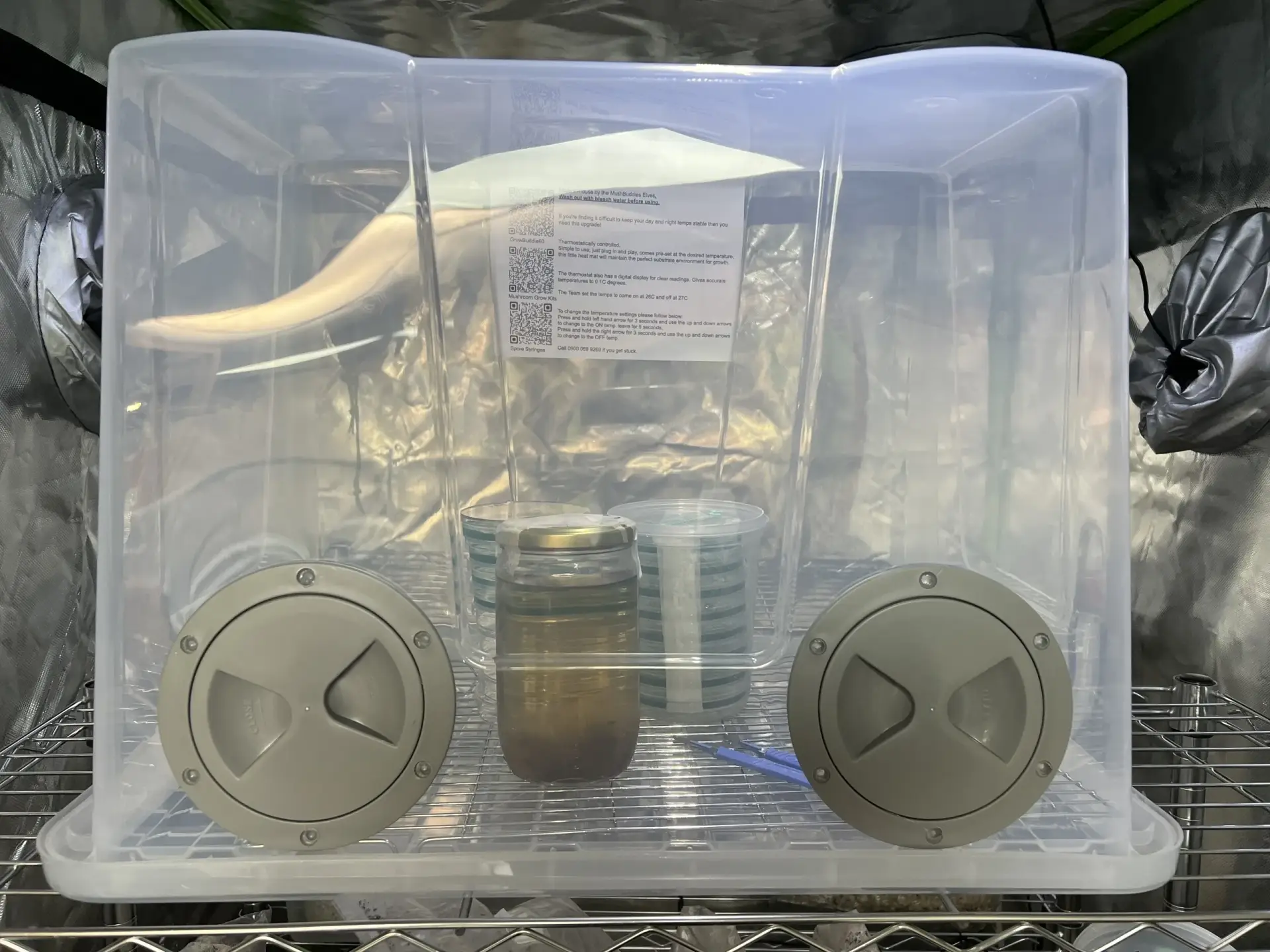 MycoSAB - Mycology Still Air Box with a Touch of Class