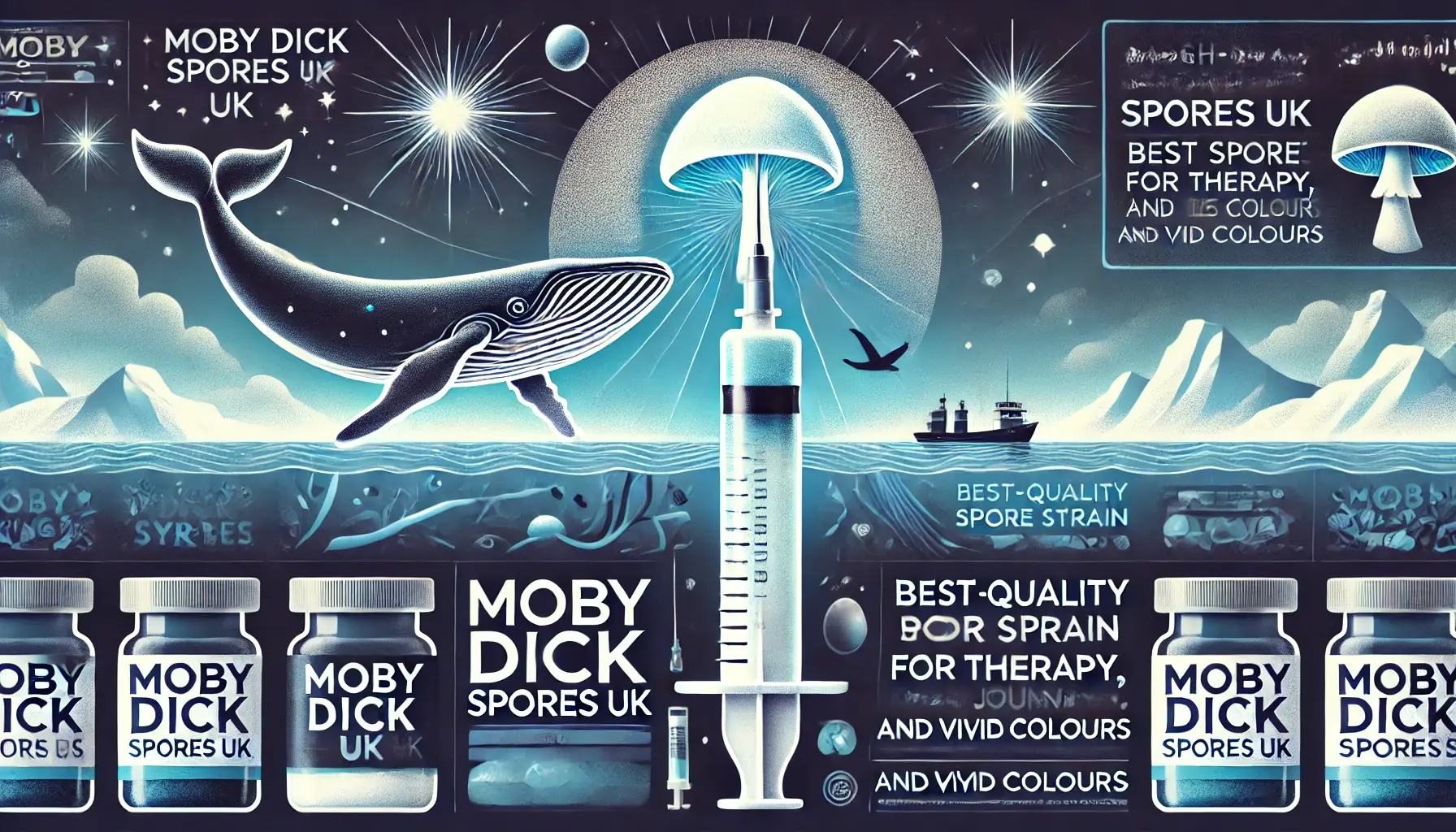 Buy Moby Dick Spores Syringes - Spore Buddies