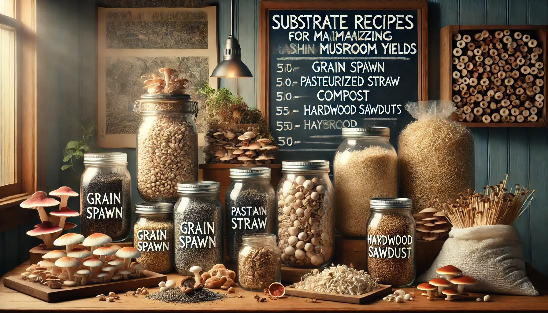 Mushroom Substrate Recipes | Understanding Substrate Performance